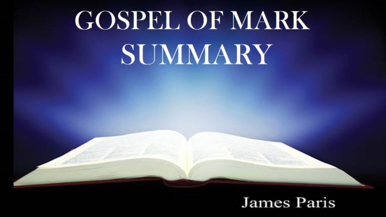 Gospel Of Mark Summary | Marks Gospel | The Bible Brief
