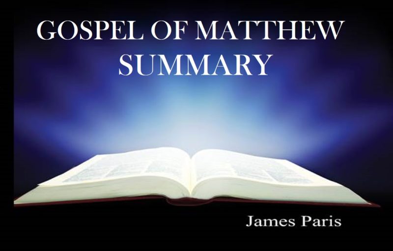 Gospel Of Matthew Summary – The Bible Brief